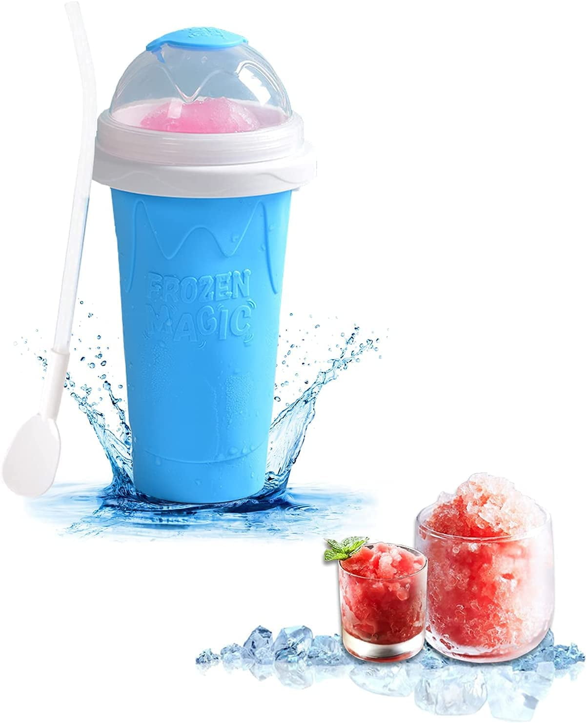 Slushie Maker Cup Squeeze, Slushie Maker for Kids Cup, Squeeze Cup ...
