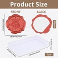 50Pcs Adhesive Wax Seal Stickers Envelope Seal Decoration For Craft ...