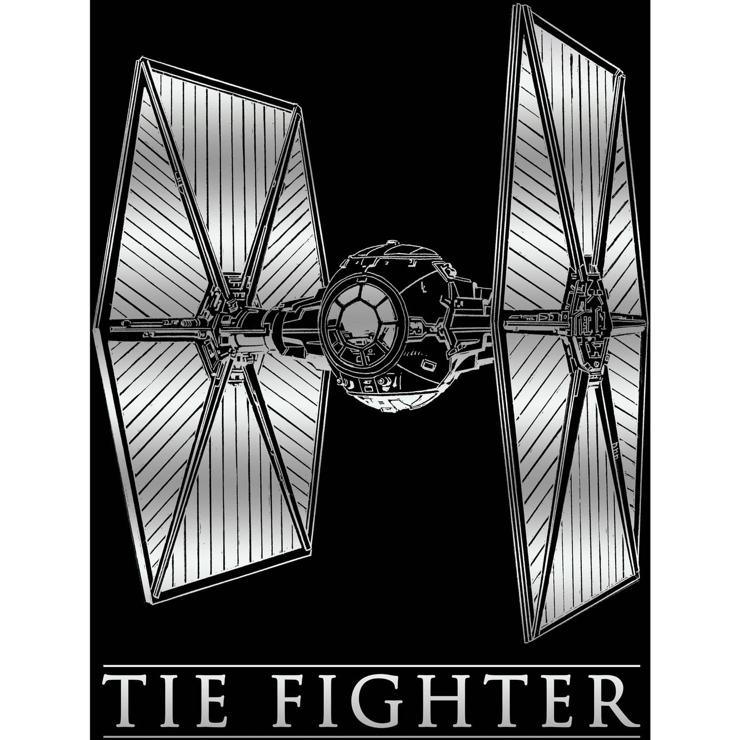 20" x 20" Star Wars Tie Fighter Wall Art – Walmart Inventory Checker ...