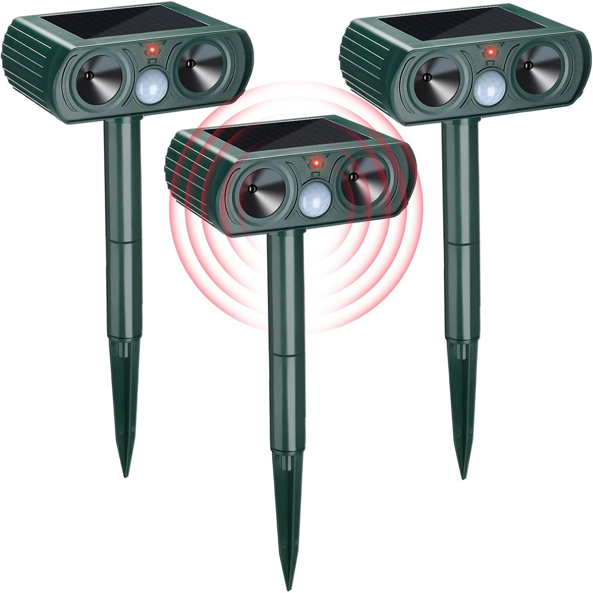 Click here for Salafire 3 Pack Ultrasonic Solar Animal Repeller W... prices