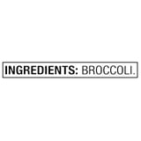Great Value Frozen Broccoli Florets 12 oz Steamable Bag with No Added ...