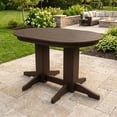 Keystone Amish Co. Poly Composite Oval Counter Table, 4-Foot, Patriot ...