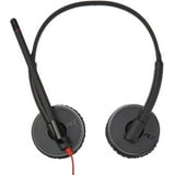 Plantronics Blackwire 3225 Stereo Computer Headset, Durable Lightweight ...