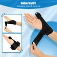 SupreGear Thumb Splint, Adjustable Mesh Support with Stabilizer Plate ...