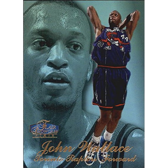 1997-98 Flair Showcase Row 3 #72 John Wallace NBA Basketball Trading ...