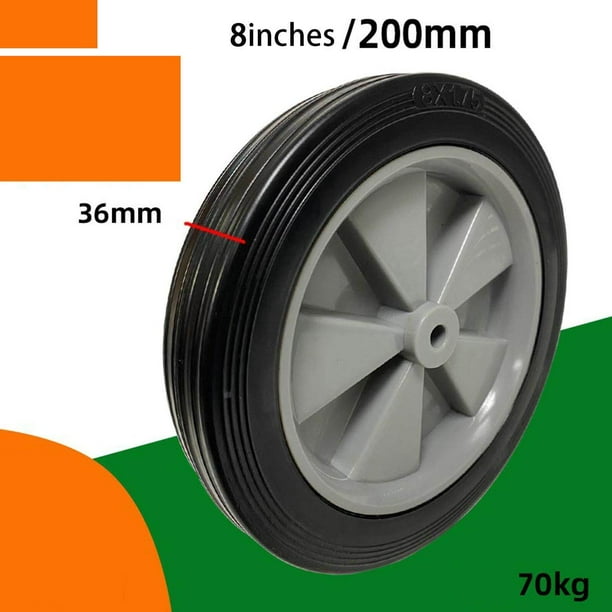 ruzhgo 8 inch Replacement Wheel for Wagon Hand Cart Utility Camping ...