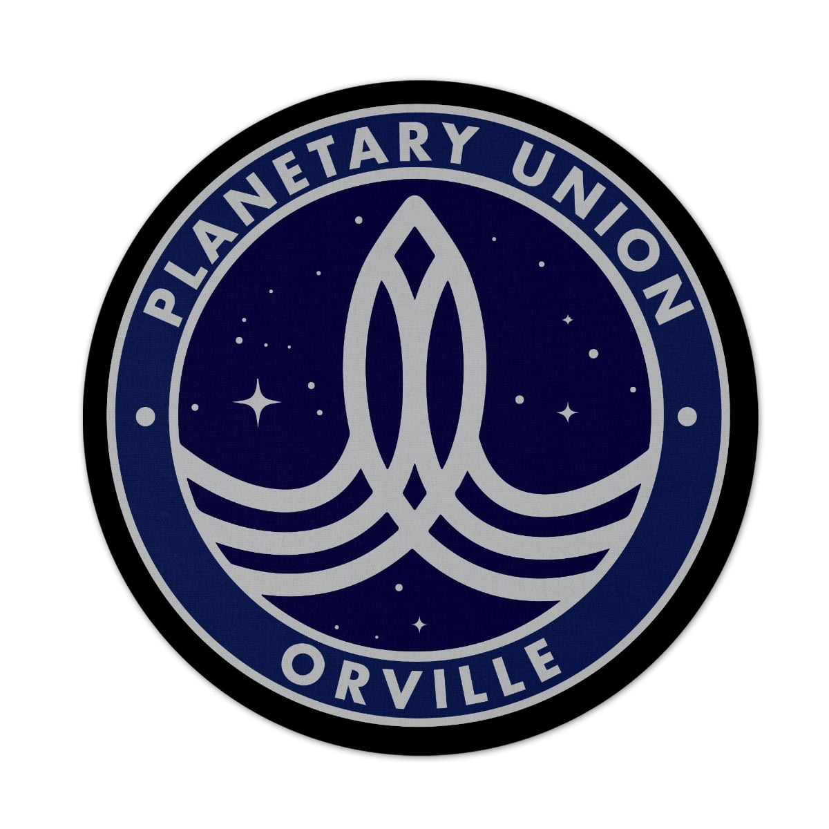 Orville Planetary Union 7.5" Round 1/4" Thick Mousepad - Walmart.com