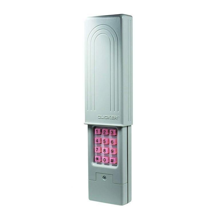 Program Clicker Keypad Garage Door