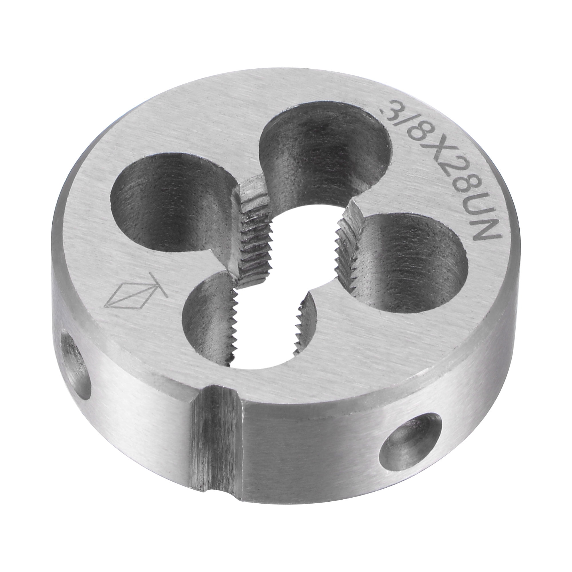 Uxcell 3/8"-28 UN Alloy Tool Steel Machine Thread Round Threading Die ...