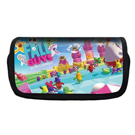 Jelly Bean Fall Guys Double Flap Pencil Case Polyester Children's ...