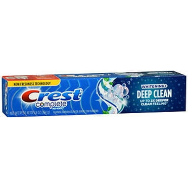 Crest Fresh & White Toothpaste Peppermint Gleem - 2.4oz - Walmart.com