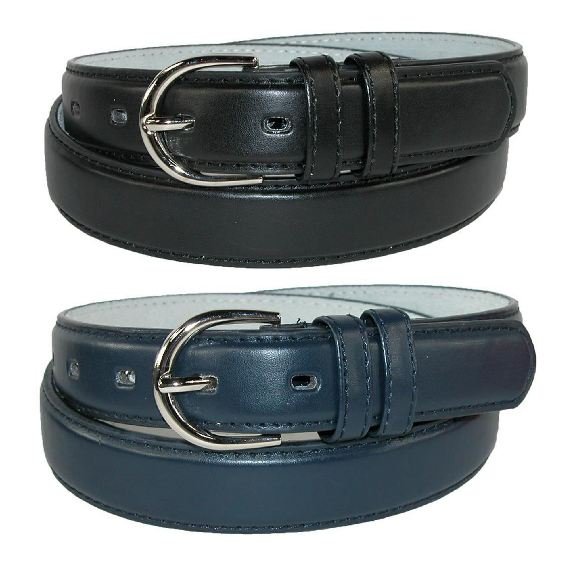 Click here for Ctm Leather 1 1/8 Inch Dress Belt (Pack Of 2 Color... prices