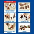 OREO E-Z Build® Cookie Train Holiday Decorating Kit, Pre-Made Chocolate ...