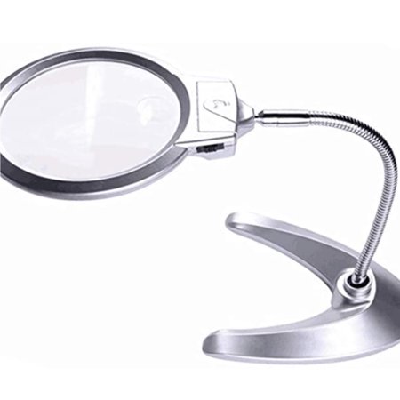 Magnifying Glass with Light LED Illuminated Bendable Illuminated ...