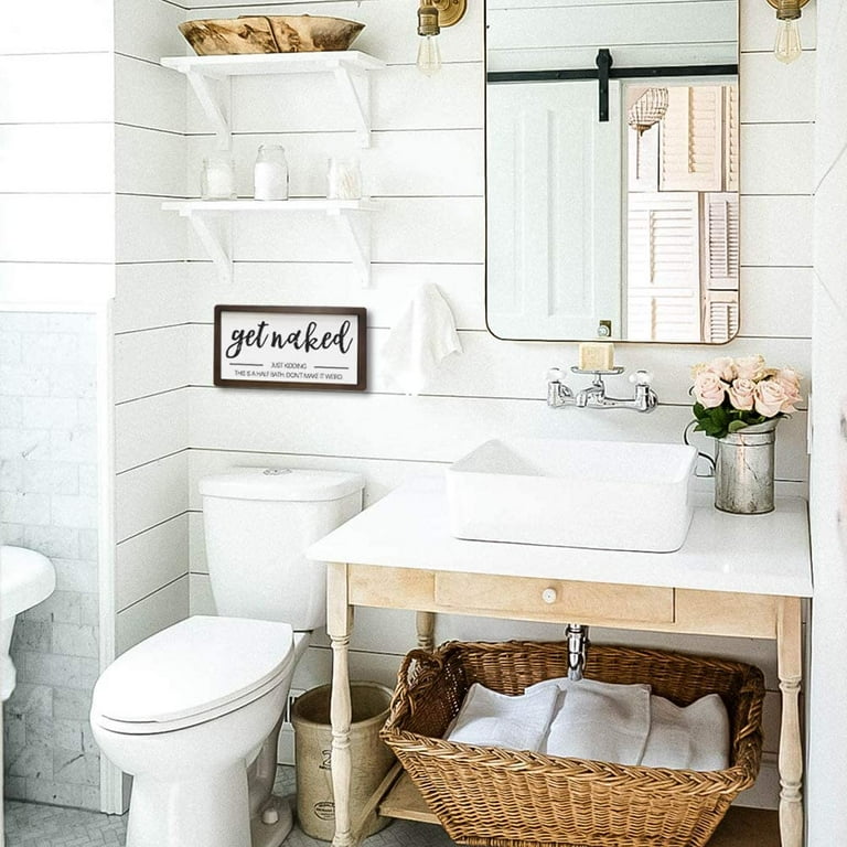 Rustic Farmhouse Bathroom Signs PARISLOFT Farmhouse Wash Your Hands