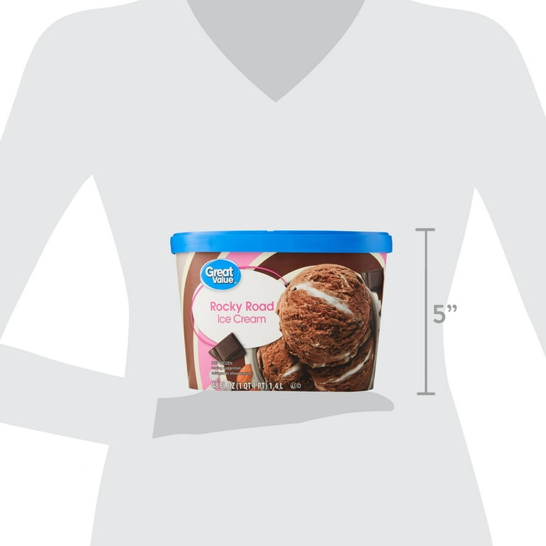 Rocky Road Ice Cream Container