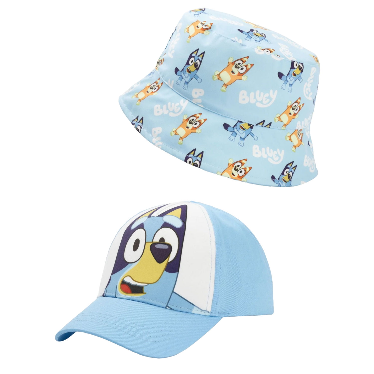 Click here for Bluey Boys/Girls Bucket Hat & Cap Set One Size prices
