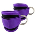 Gym Ankle Strap with Neoprene Padding and D-Ring for Machine Attachment ...