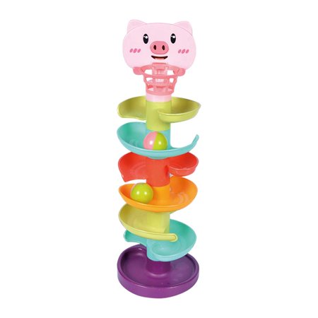 Cartoon Animal Pig Track Stacking Game Stacked Board Game Funny Family ...