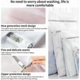 3 Pcs (Pick Size) Mesh Laundry Bags For Delicates Washing Clothes Wash ...