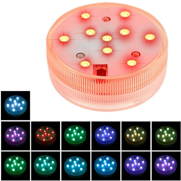 POINTERTECK 10 LEDs Submersible Light Waterproof Bathtub Lights Hot ...