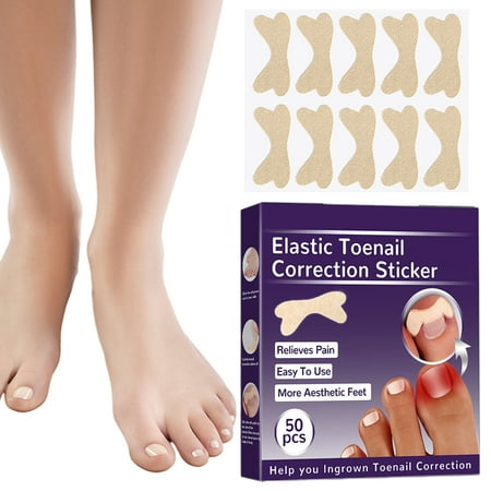 Toenail Corrector Patch Elastic Ingrown Toenail Correction Stickers ...