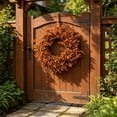 Fall Wreath, Autumn Wreath for Front Door with Oak Leaves for ...