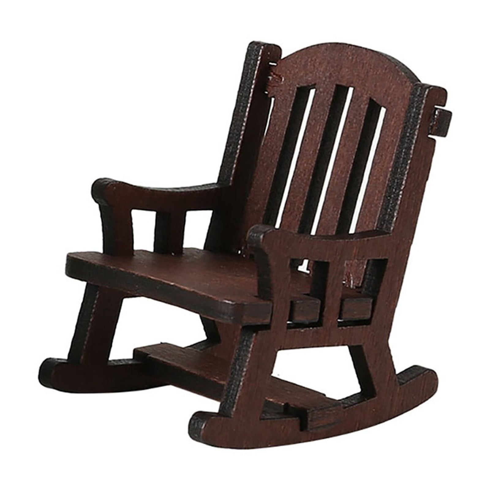 TechWave Poupée de Pâques Meuble Miniature Table et Chaise en Bois Jouet de Simulation pour ...