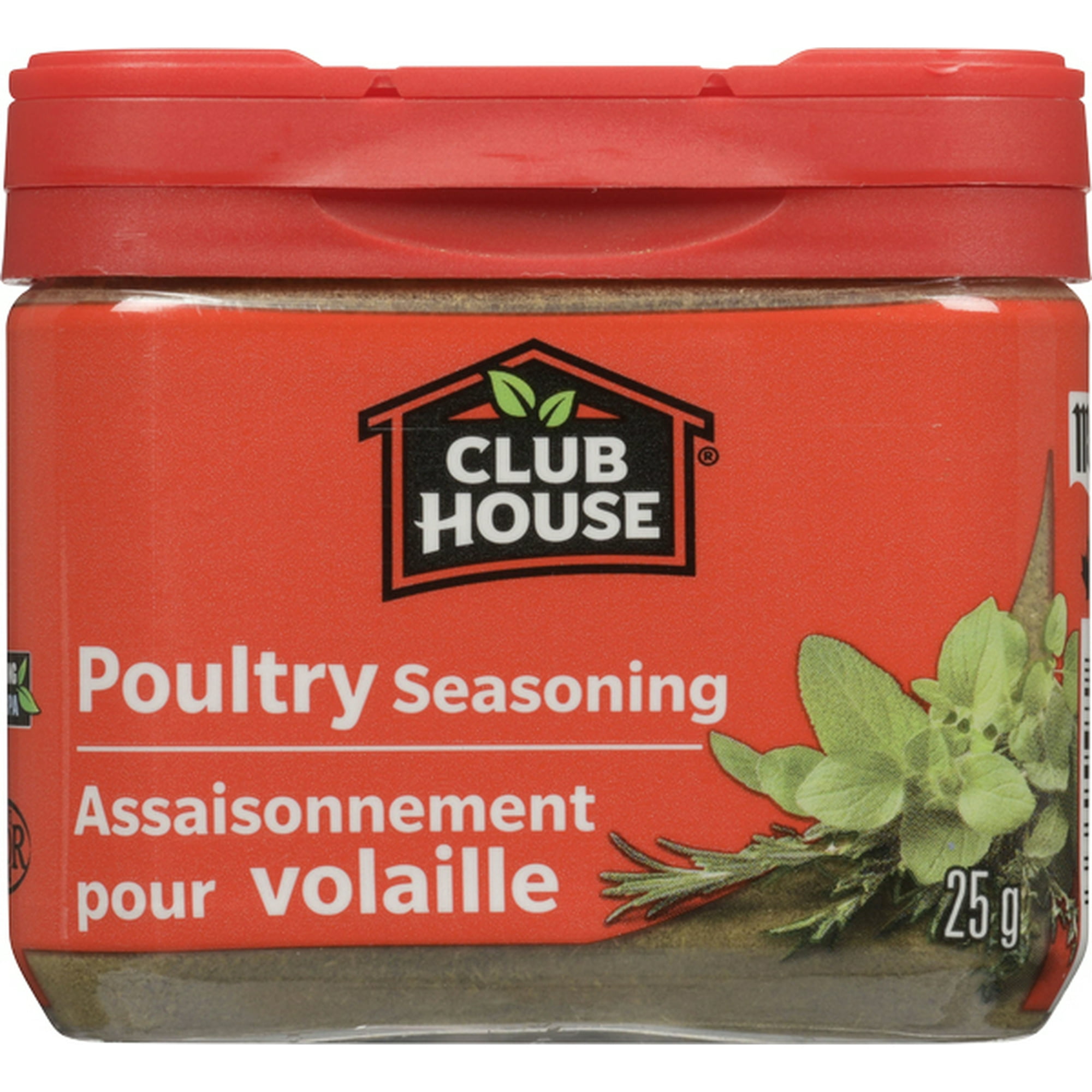Click here for Club House  Poultry Seasoning 25 G prices