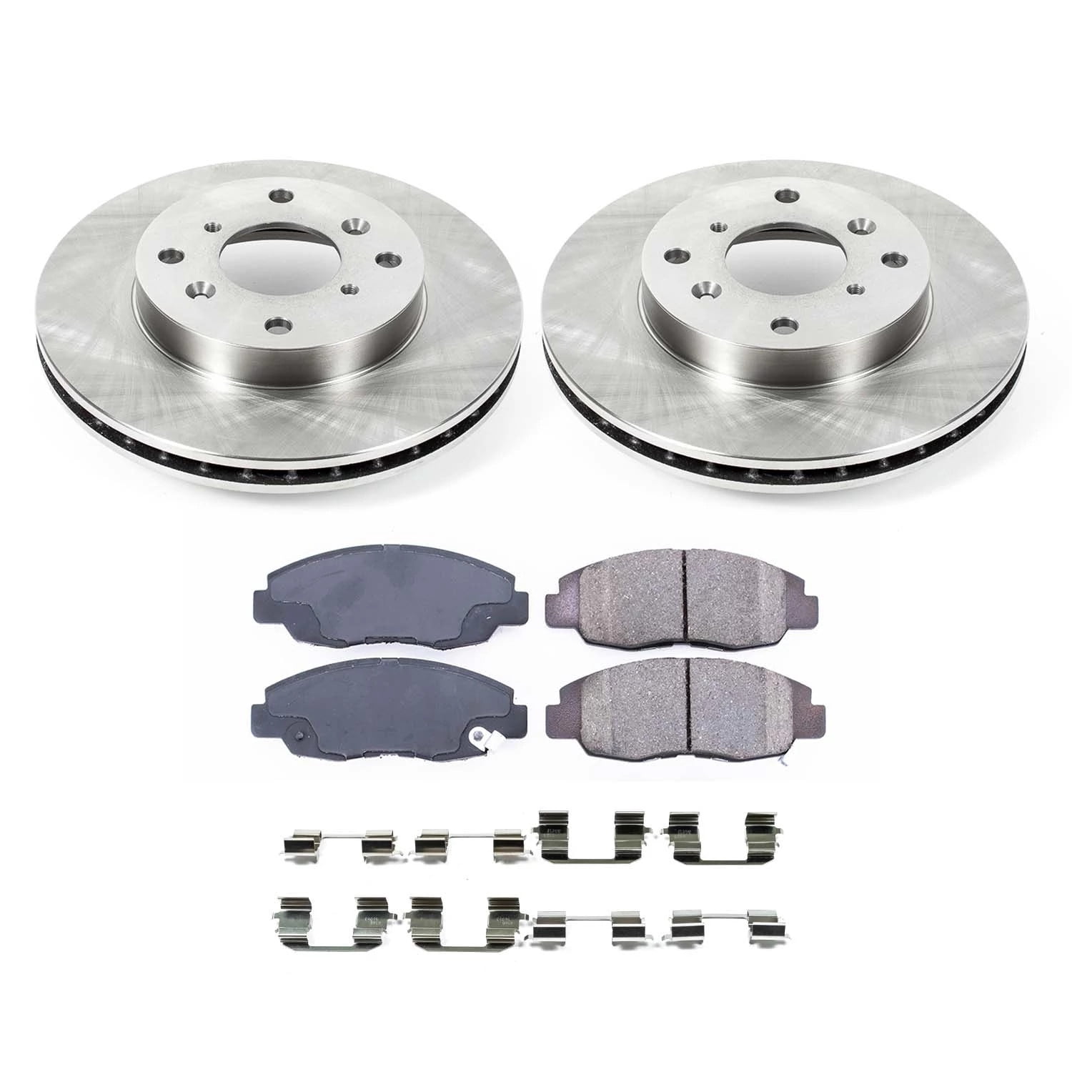 Ultimate Brakes Front Ceramic Brake Pad and Rotor Kit with Hardware ...