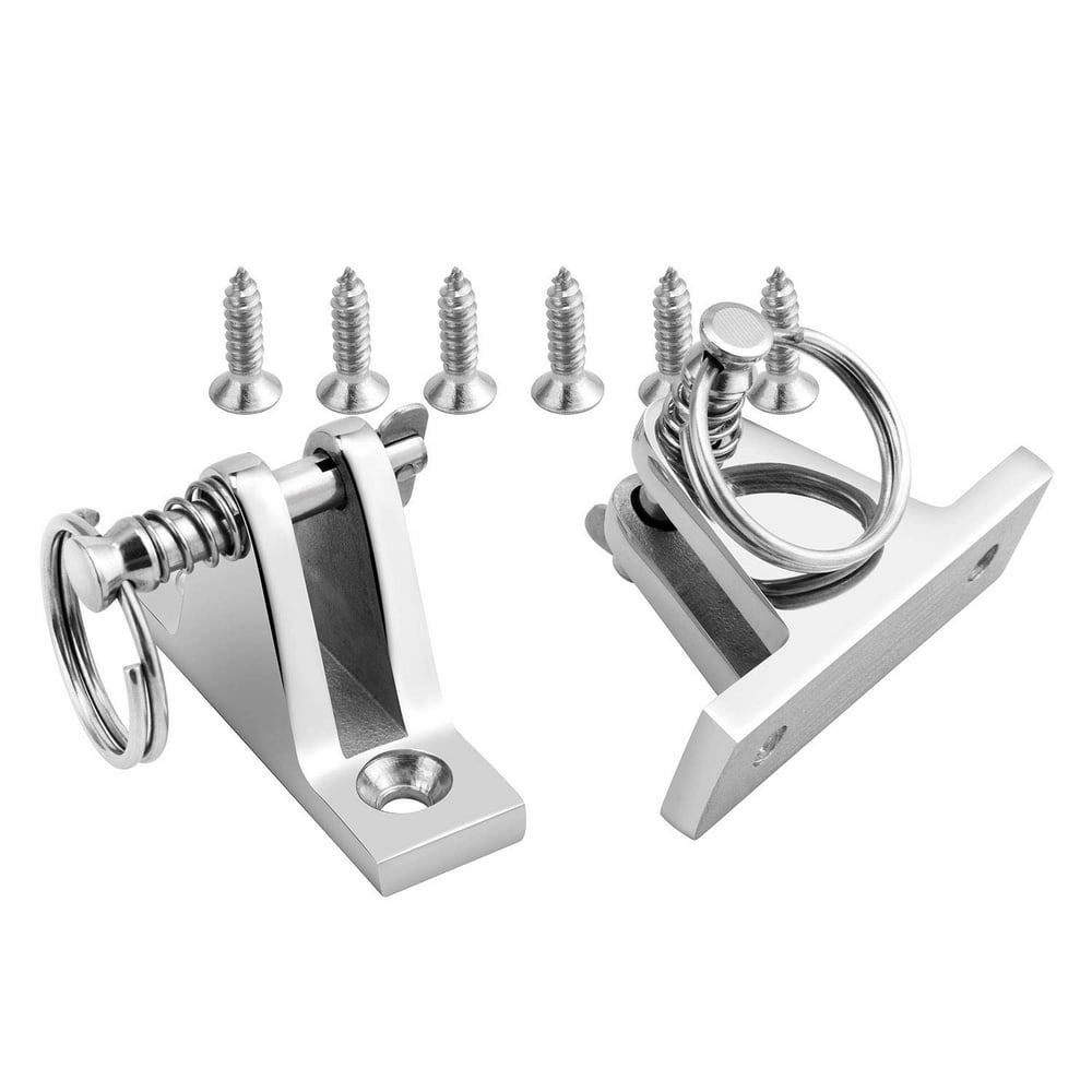 Kohree 10pcs set Quick Release Pin, Deck Hinge & Screws, 316 Stainless ... Kohree 10pcs set Quick Release Pin, Deck Hinge & Screws, 316 Stainless ...