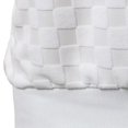 Ceisia Men Square Grid Textured V Neck Polo Shirt Short Sleeve ...