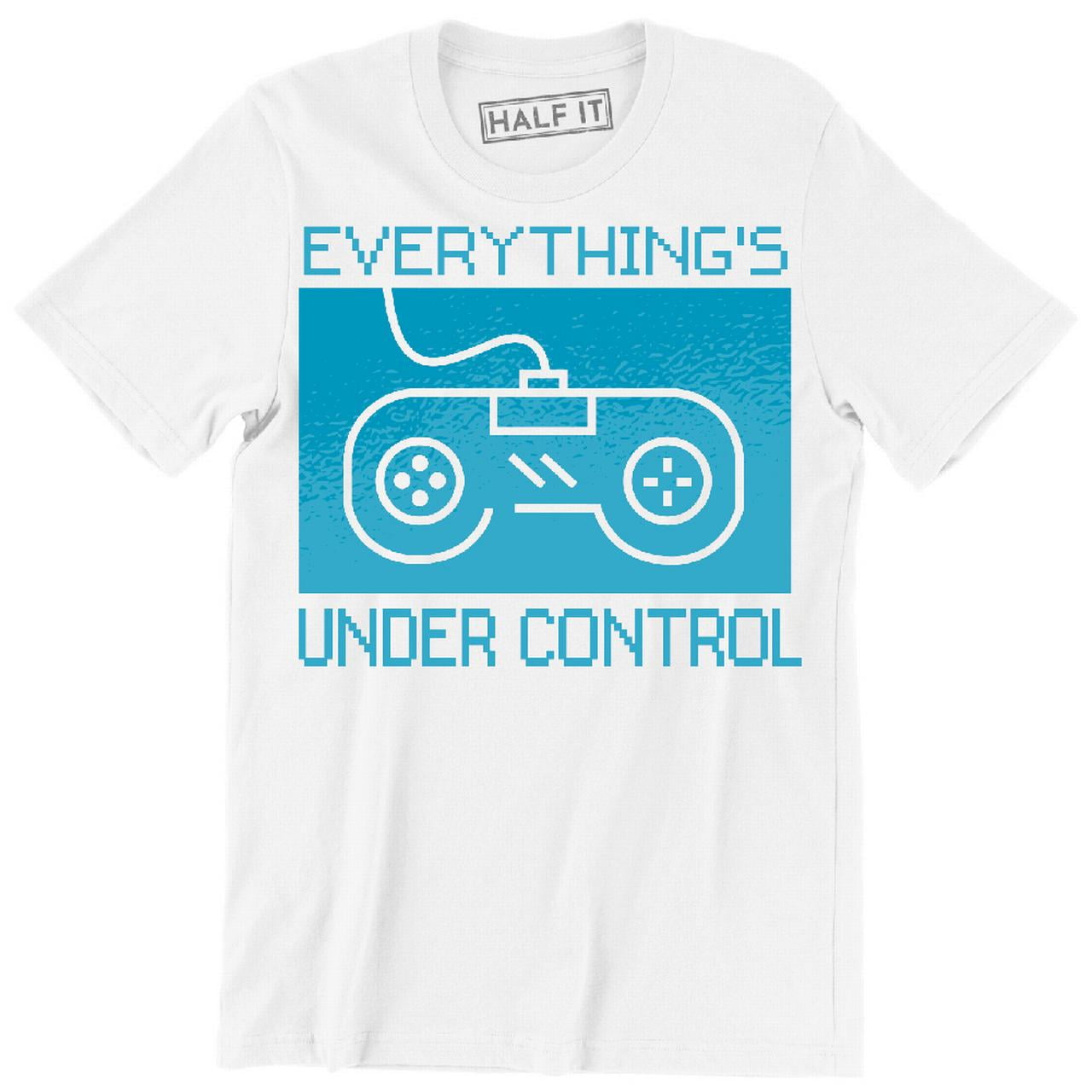 Everything's Under Control Funny Old Schold Video Game Controler T ...