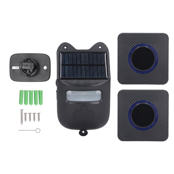 Driveway Alarm Solar Infrared Intelligent Induction IP65 Waterproof ...