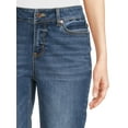 Time and Tru Women’s Mid Rise Straight Jeans, 29" Inseam for Regular ...