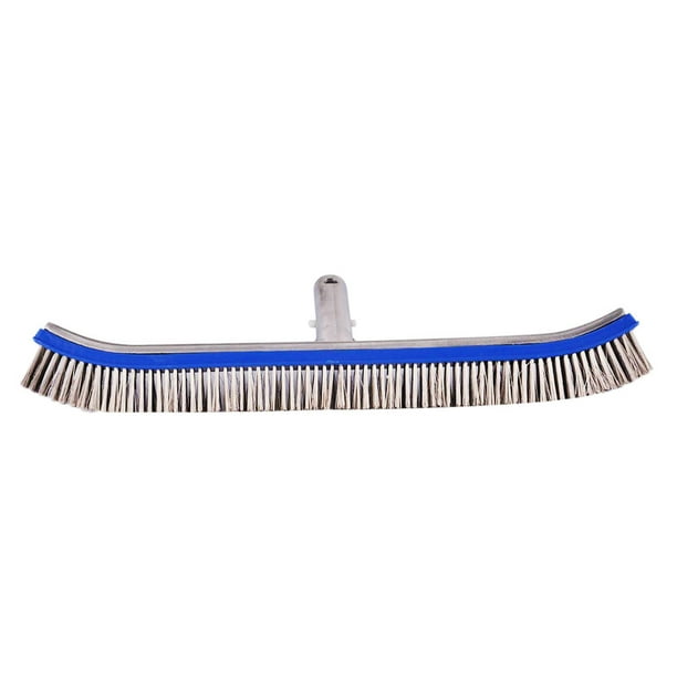 18 inch Strong Cleaning Brush Steel Wire Swimming Pool Wall Brush Moss ...