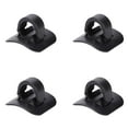 Hemobllo 4Pcs Bike Brake Cable Clip Plastic Black C Clip Design Folding ...