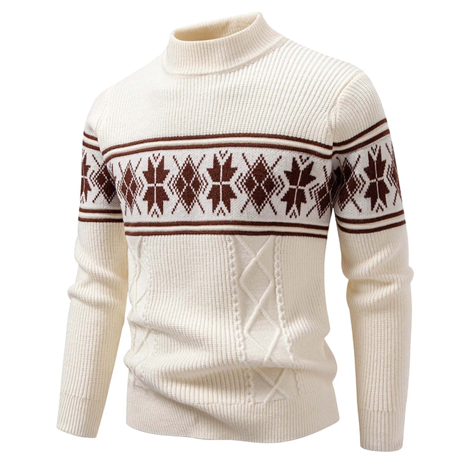 Click here for Luogenli Men Christmas Sweater Hoodie Winter Jacqu... prices