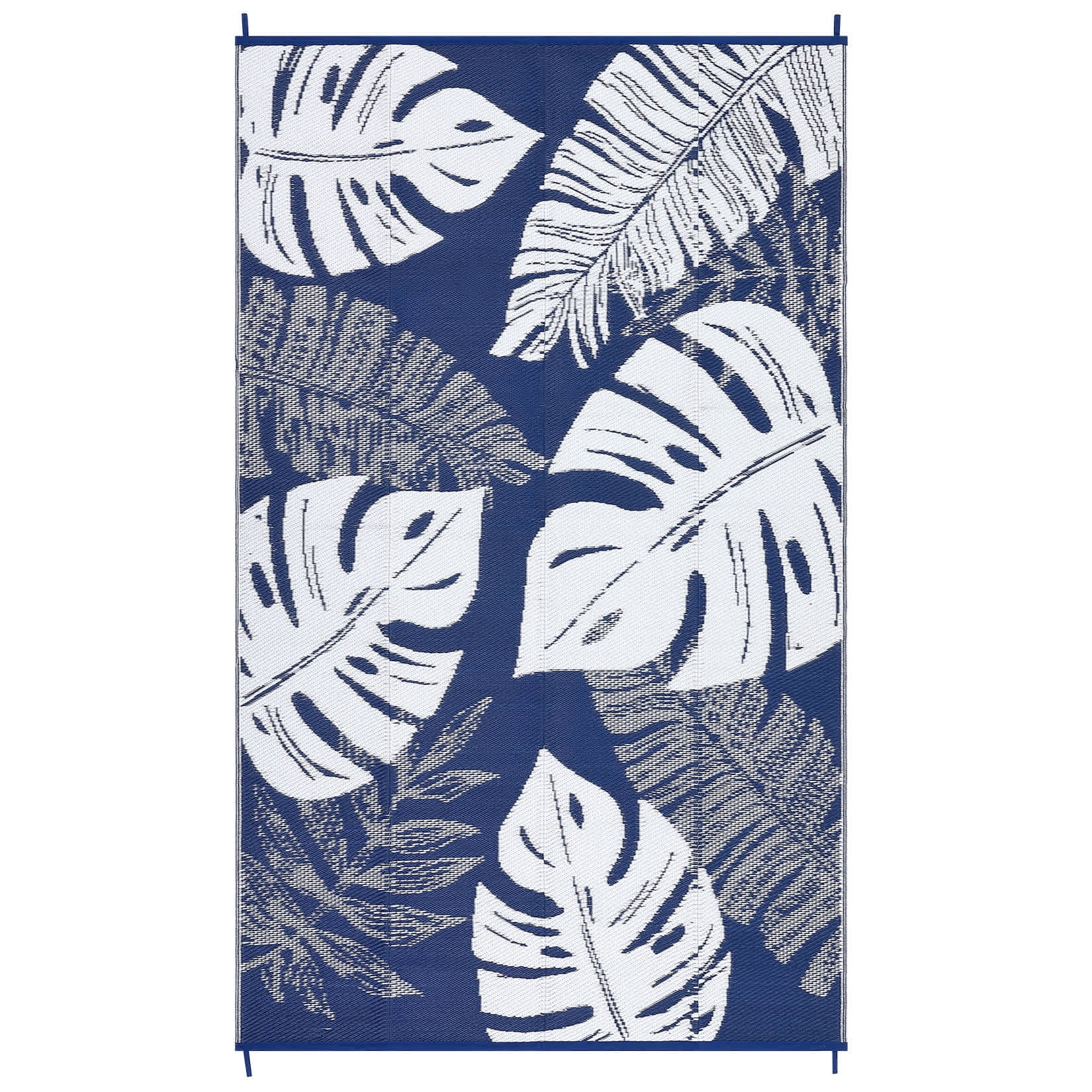 Click here for Bingirl 8 X 10 Ft Plastic Dark Blue & White Rectan... prices