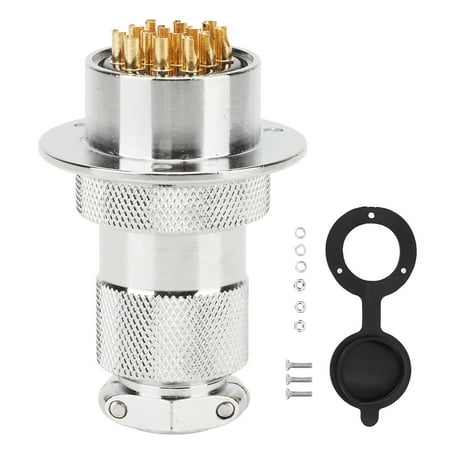 Aviation Plug Connector, Aviation Plug Socket AC DC 250V Copper Plated ...