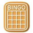 Bingo Card Cookie Cutter & Stamp, Fondant & Clay - 4x3.8 - Walmart.com