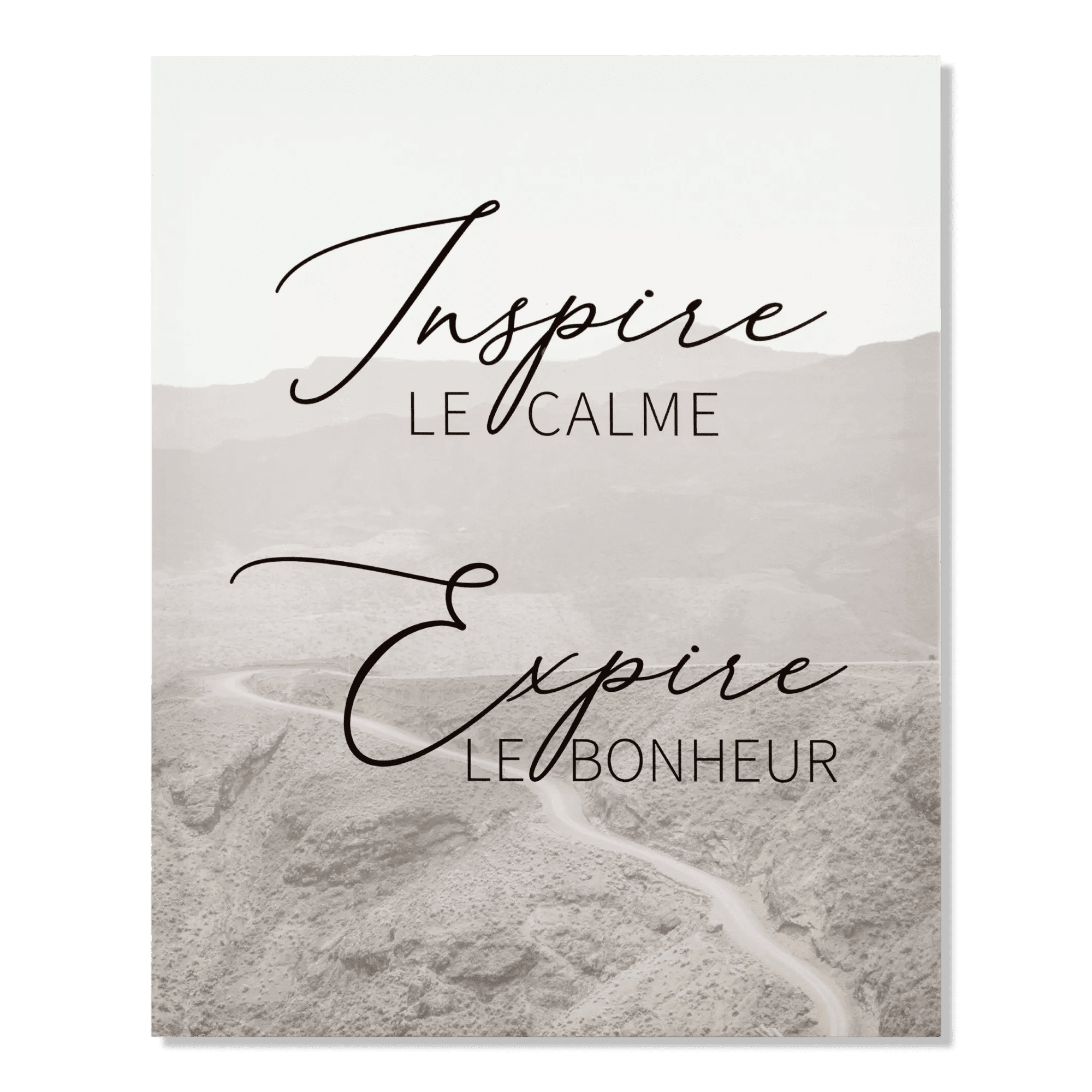 Click here for Bouclair Beige Inspire Expire Printed Canvas 16 X... prices