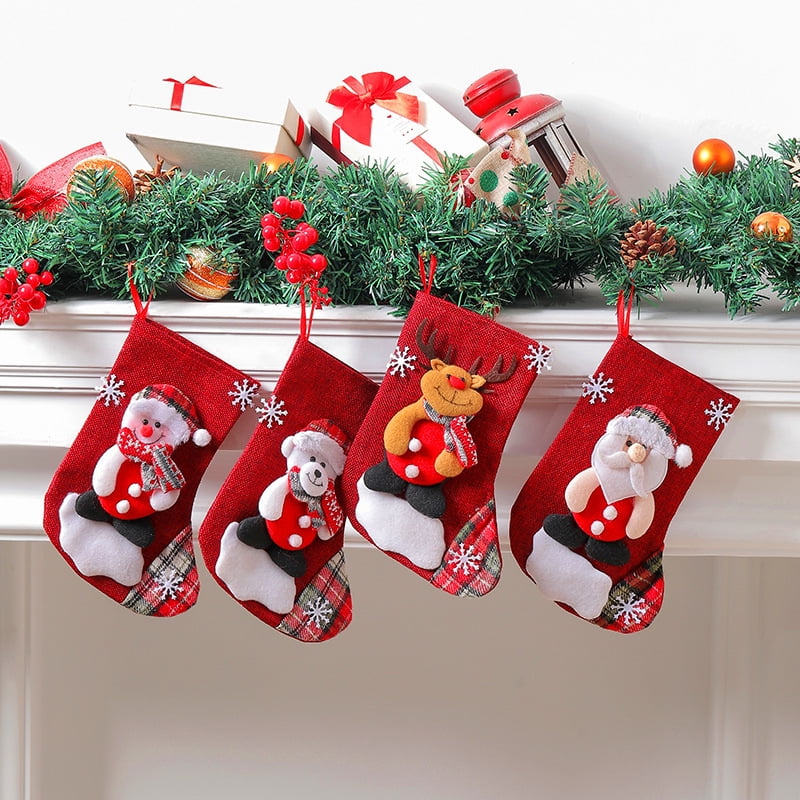 Click here for Jinsinto Smy 4 Pack Christmas Stockings Personaliz... prices