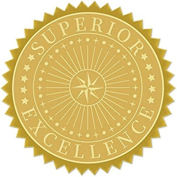 Certificate Seal Stickers