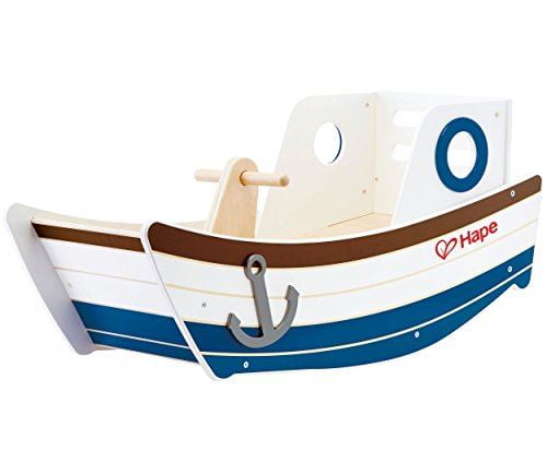 Hape High Seas Early Explorer Wooden Rocker Rocking Ride On Toddler Toy ...