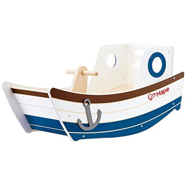 Hape High Seas Early Explorer Wooden Rocker Rocking Ride On Toddler Toy ...