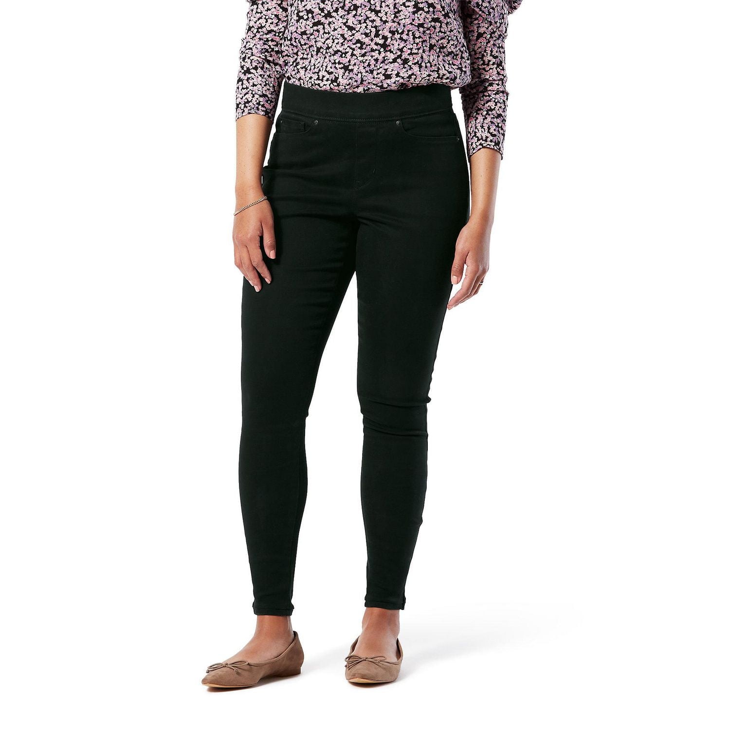 Levi Strauss Signature.™ Women’s Shaping Pull-On Super Skinny Jeans ...