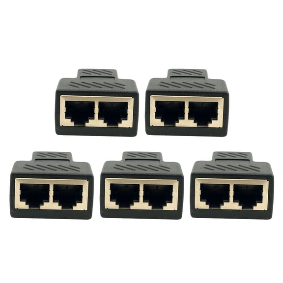 Kentek RJ45 2 Way Manual Data Switch Box Push Button Style Network I/O ...