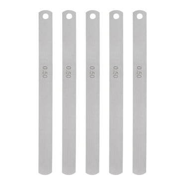 Unique Bargains Metric Thickness Feeler Gauge 0.02-1.00mm 17 Tip Mn ...