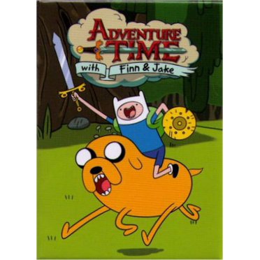 Adventure Time with Finn & Jake Magnet AM4411 - Walmart.com